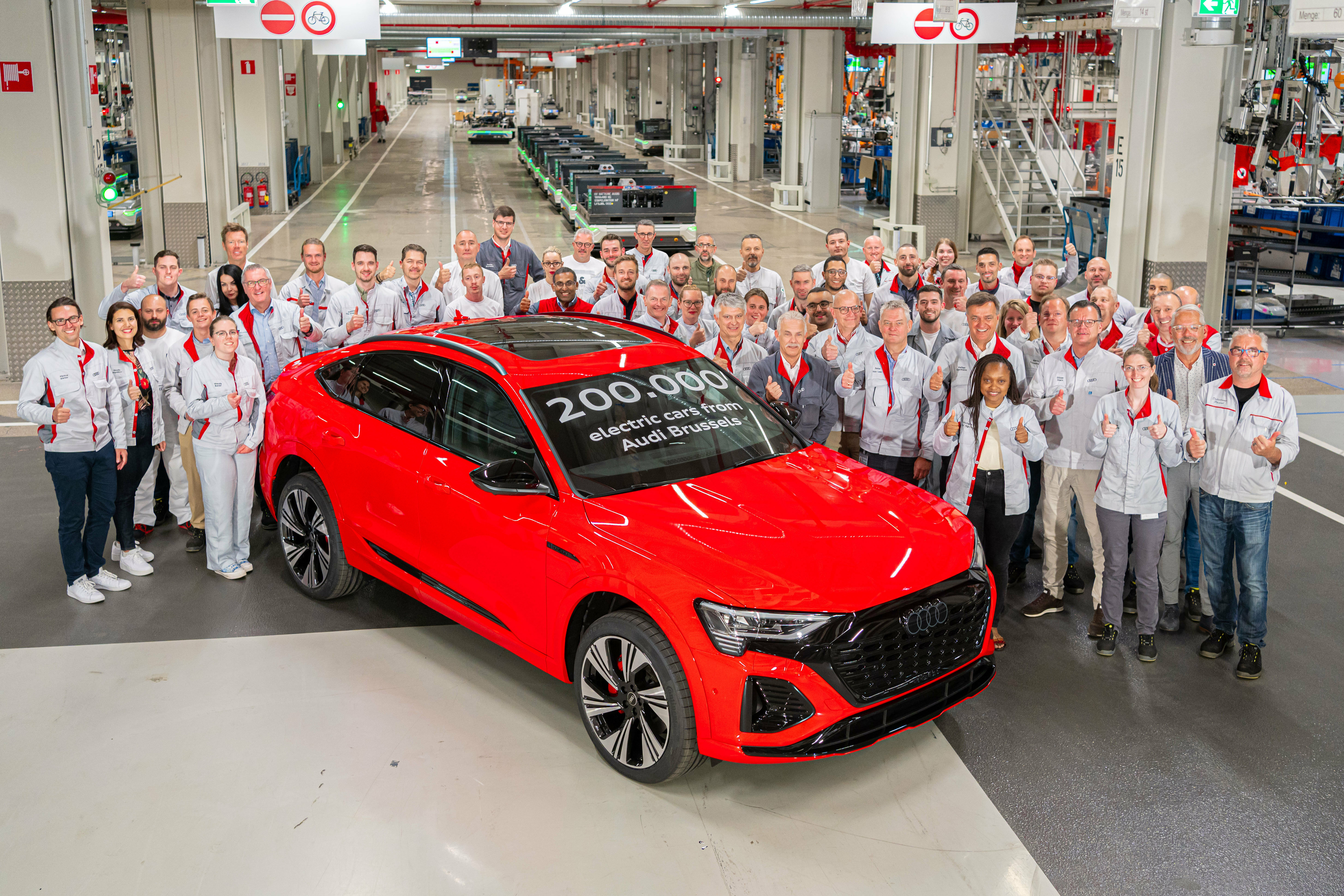 Audi-Werk Brüssel: Streik wegen Verschiebung der Q4-Produktion ...