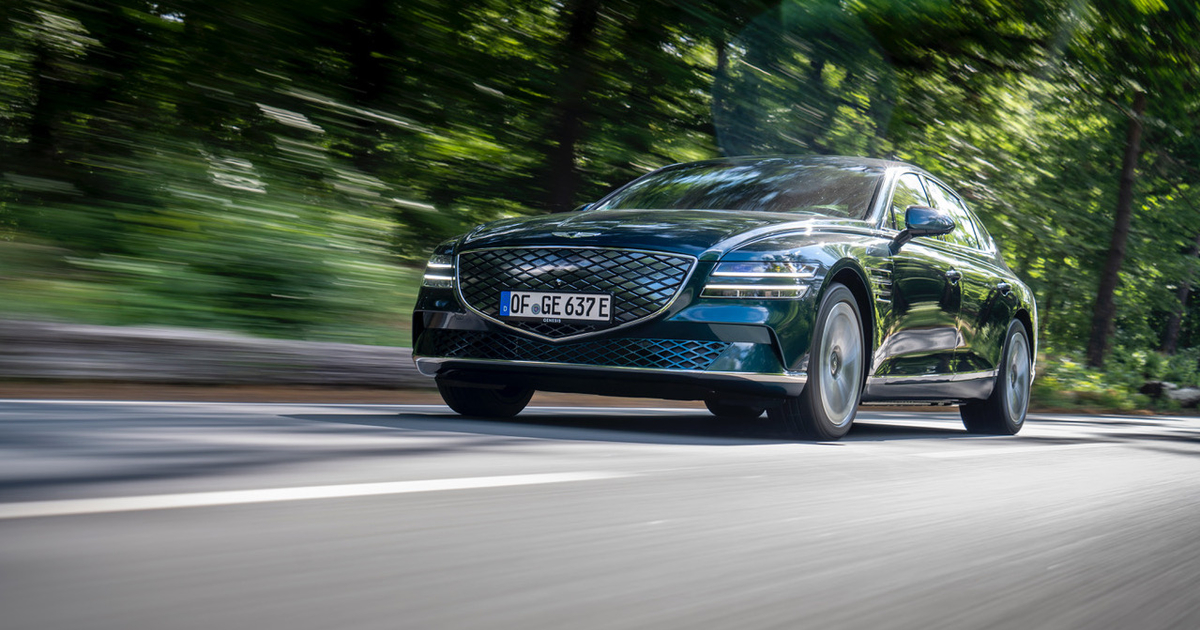 Fahrvorstellung Genesis G80e - Hyundais Nobelmarke im Elektro-Zeitalter ...