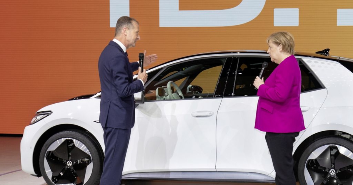 Merkel bei Eröffnungsfeier der IAA | Automobilwoche.de