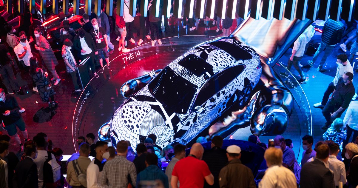 IAA Mobility 2023 München: Stände von Ausstellern aus dem Tech-Bereich ...