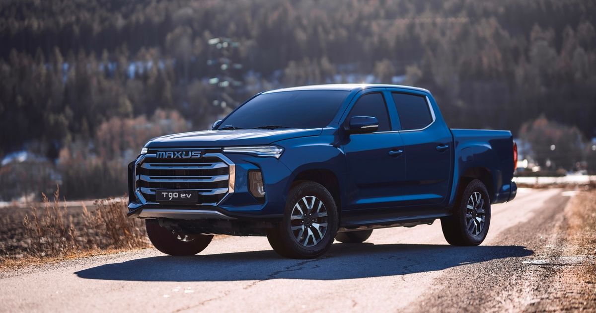 Maxus geht mit dem ersten Elektro-Pick-up in Europa an den Start ...