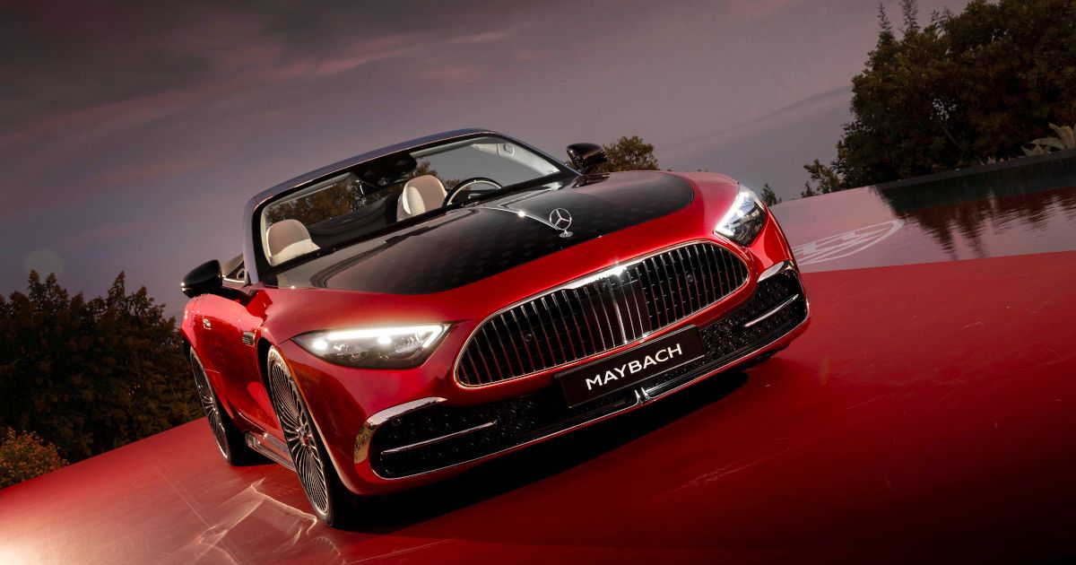 Mercedes-Maybach SL 680: Über all dem Luxus thront der Stern ...